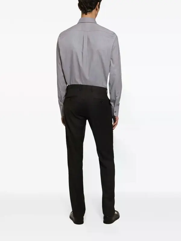 Dolce & Gabbana Long-sleeved Cotton Shirt