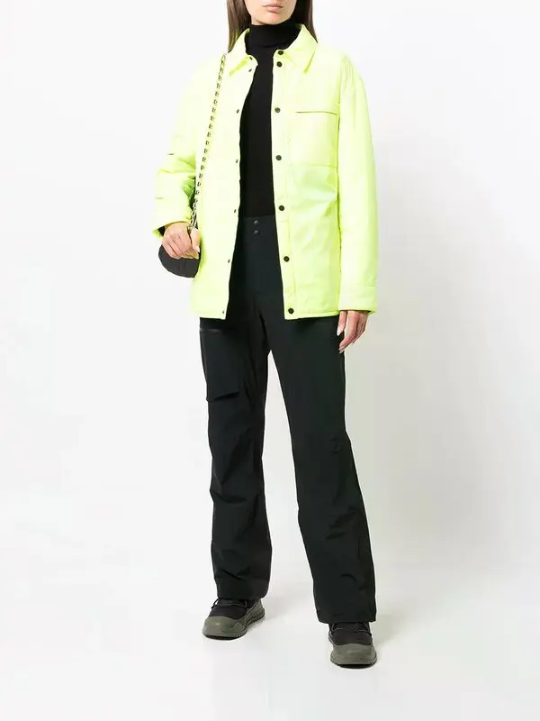 Aztech Mountain Neon Padded Shirt Jacket - Green