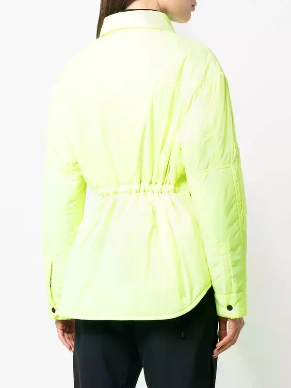 Aztech Mountain Neon Padded Shirt Jacket - Green