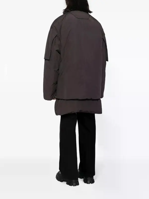 JUUN.J Padded Stand Collar Coat