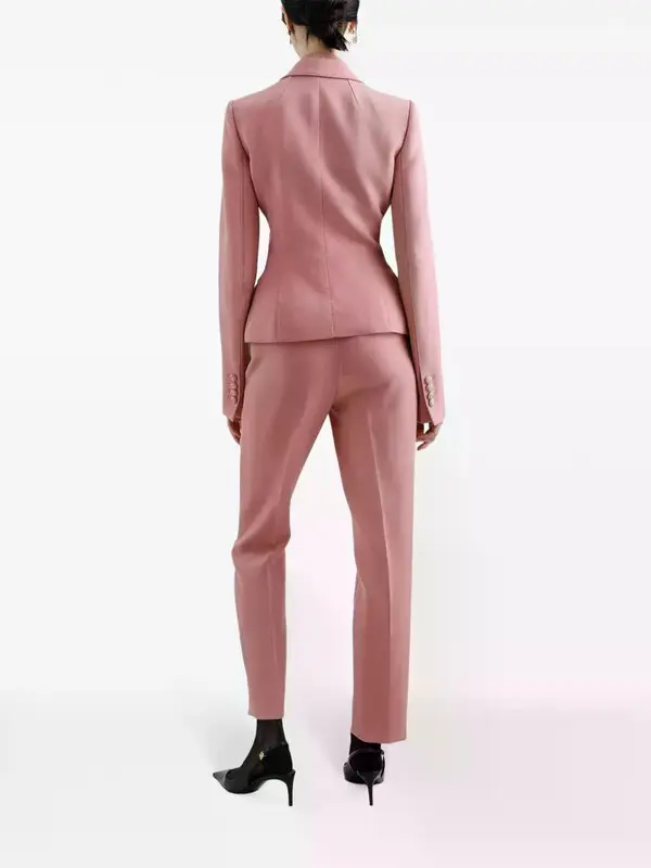 Dolce & Gabbana Dna Wool Tailored Trousers - Pink