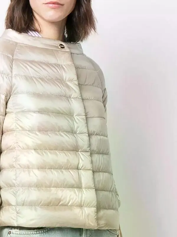 Herno Three-quarter-length Sleeve Puffer Jacket