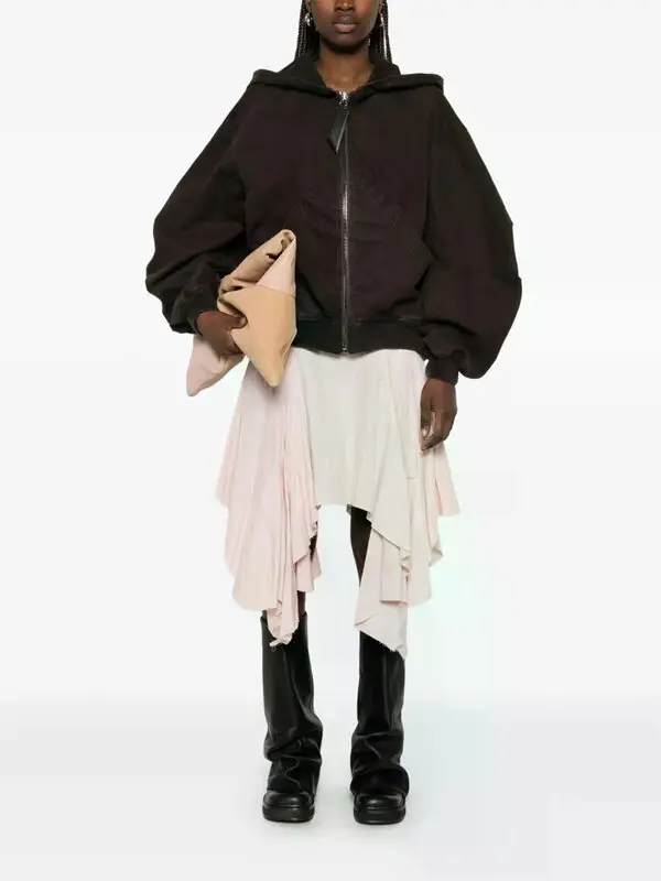 Attico Hooded Bomber Jacket