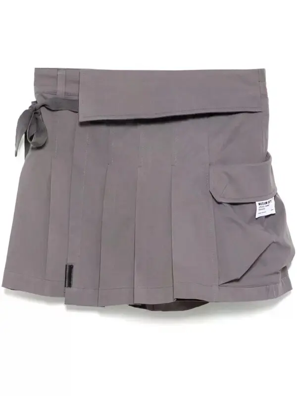 MUSIUM DIV. Cargo Skirt Shorts - Grey