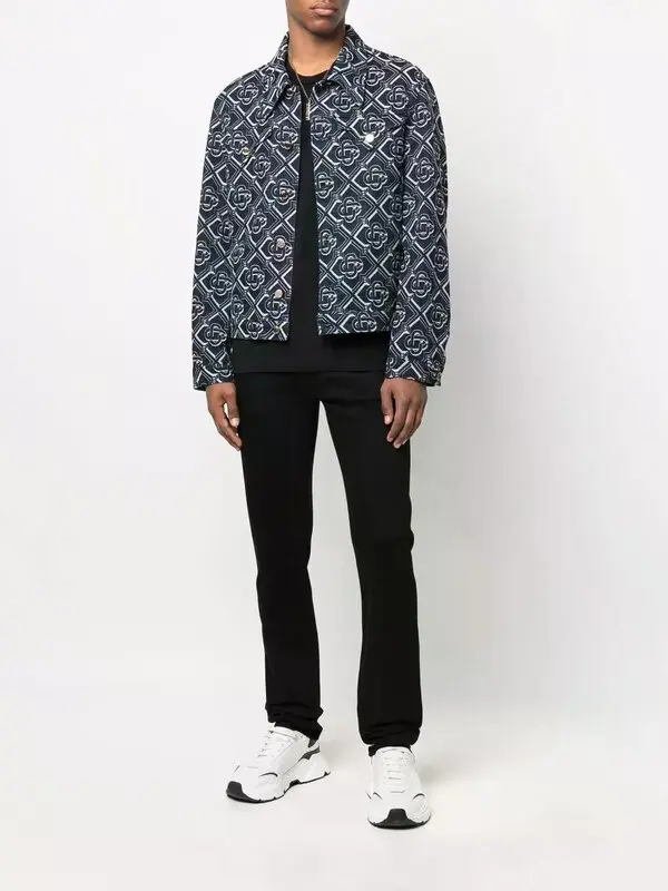 Versace Medusa Head Motif Jeans