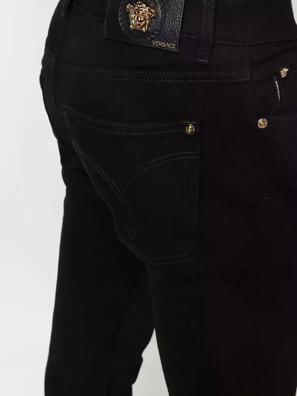Versace Medusa Head Motif Jeans