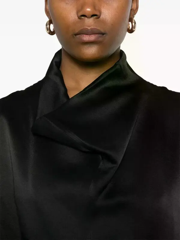 TOTEME Sleeveless Funnel-neck Blouse