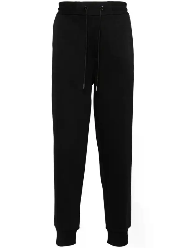 BOSS Logo-appliqué Track Pants - Black