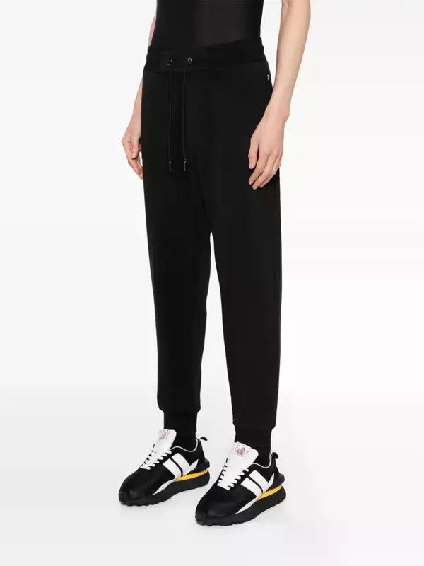 BOSS Logo-appliqué Track Pants - Black