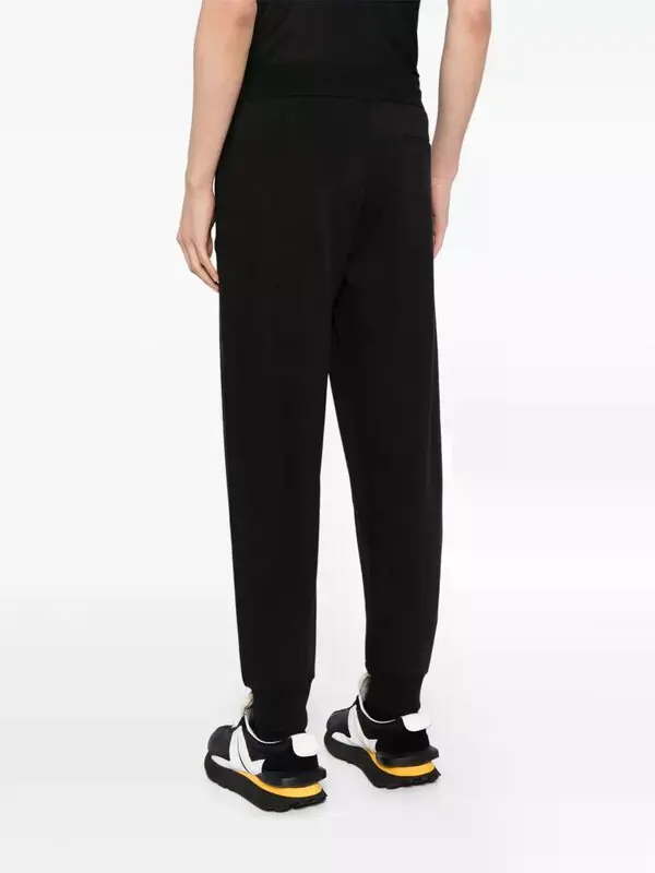 BOSS Logo-appliqué Track Pants - Black