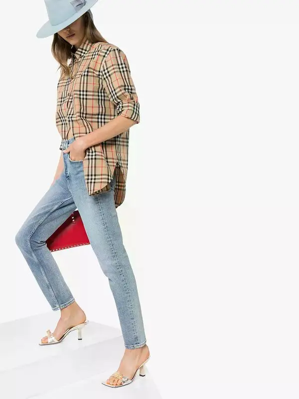 RE/DONE Slim-fit Cropped Jeans