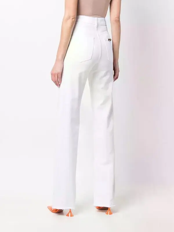 Philipp Plein Straight-leg Cotton-blend Jeans