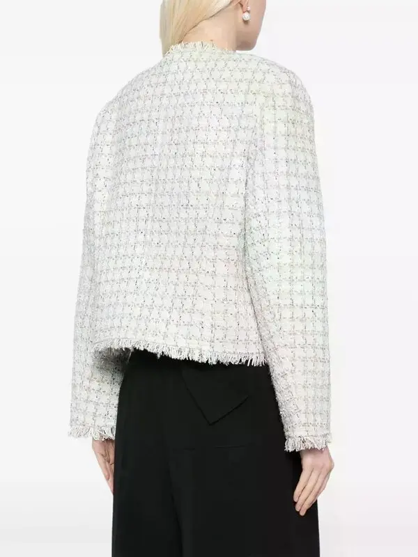 B+AB Raw Finish Tweed Jacket