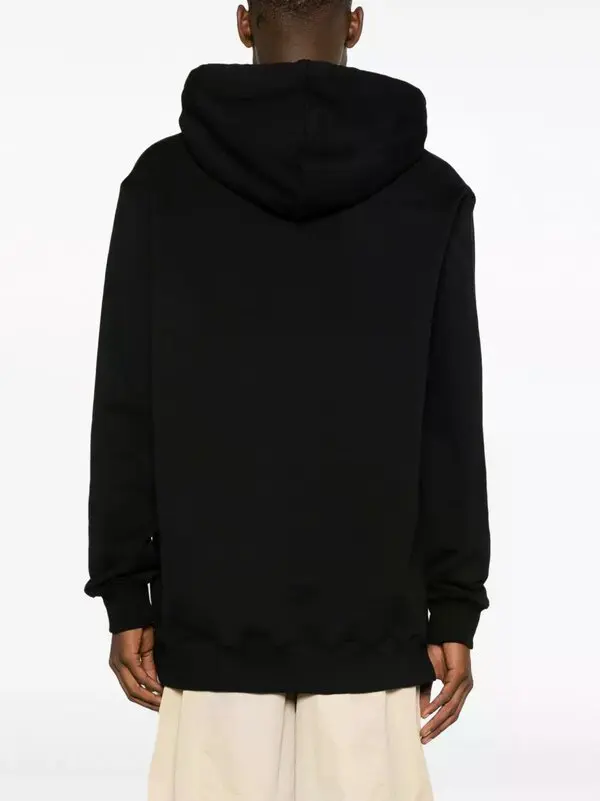 LANVIN Logo-appliqué Cotton Hoodie
