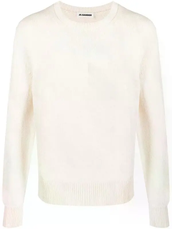 JIL SANDER Crew Neck Knitted Jumper