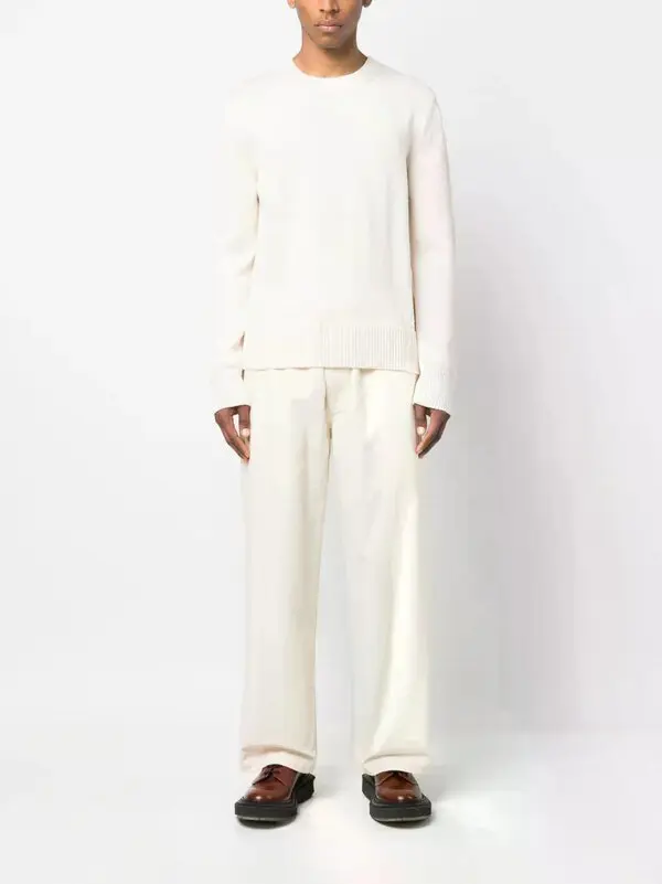 JIL SANDER Crew Neck Knitted Jumper