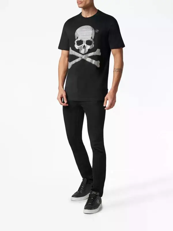 Philipp Plein Skull-print Short-sleeve T-shirt - Black