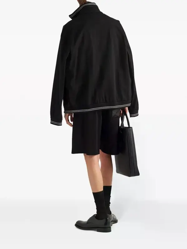 Prada Panelled Bomber Jacket