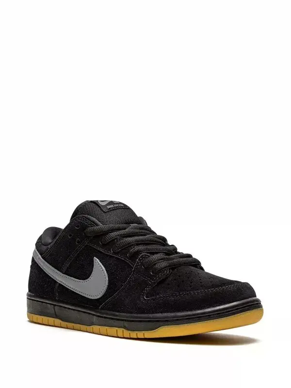 Nike Sb Dunk Low Pro Fog Sneakers - Black