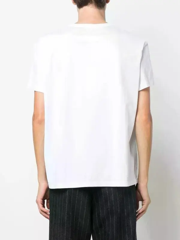 MAISON MARGIELA Numeric Logo-embroidered T-shirt