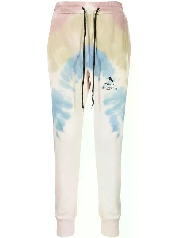 MAUNA KEA Tie-dye Print Track Pants