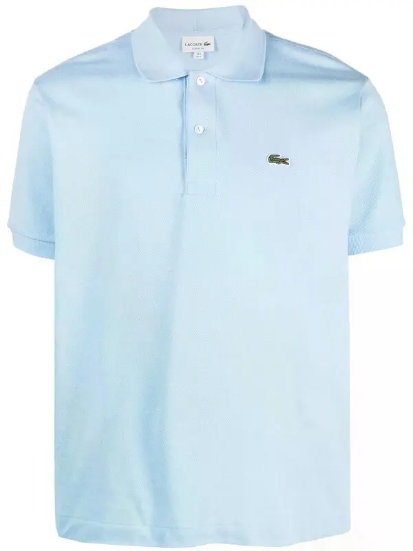 Lacoste Logo-patch Polo Shirt - Blue