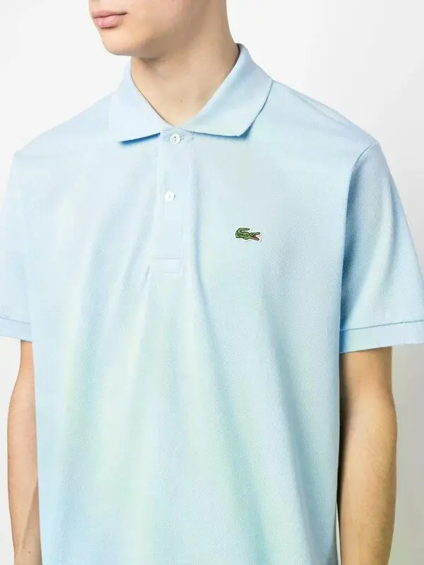 Lacoste Logo-patch Polo Shirt - Blue