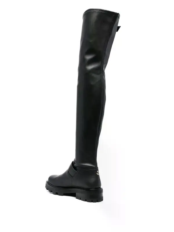 JIMMY CHOO Biker Ii Knee-high Boots