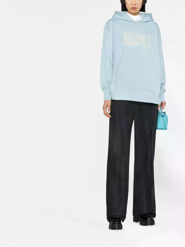 Kenzo Graphic Print Cotton Hoodie