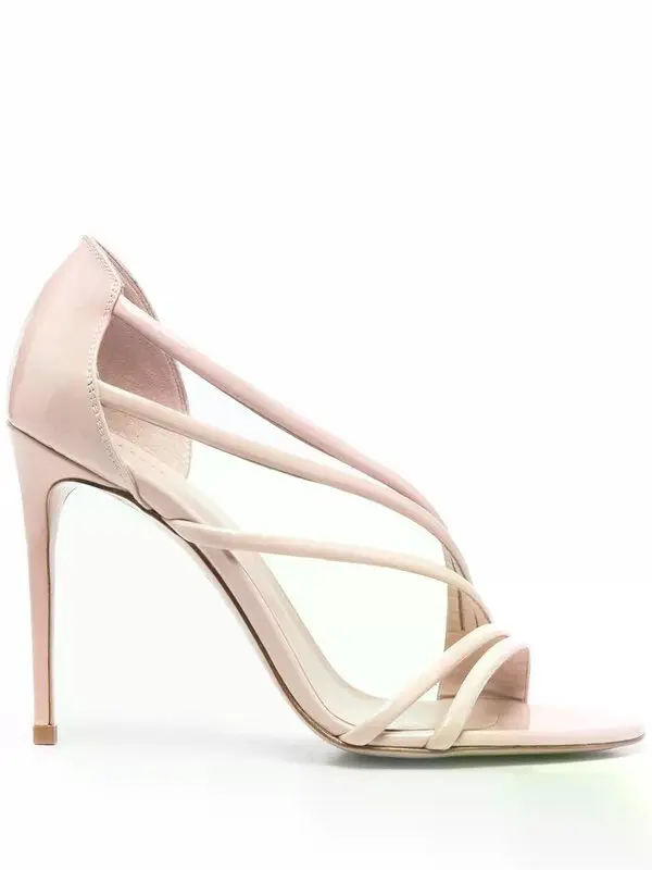 LE SILLA Scarlet Strappy Stiletto Sandals - Neutrals