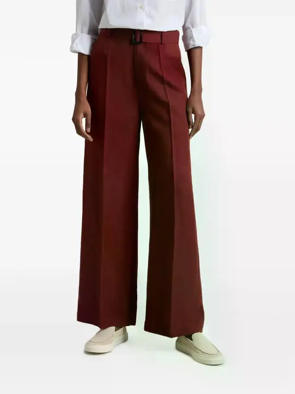 Woolrich Belted Linen Trousers