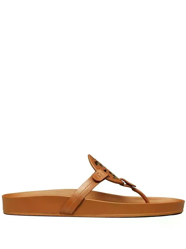 Tory Burch Miller Thong-strap Sandals - Brown