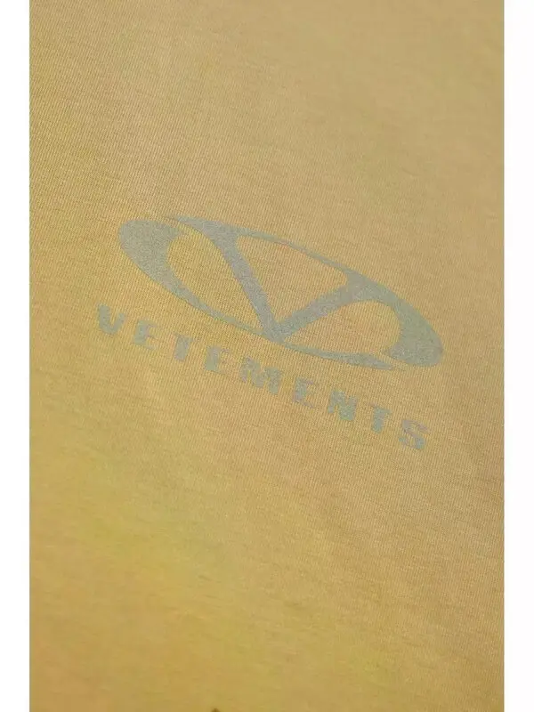 Vetements Logo-print Cotton T-shirt