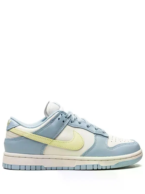 Nike Dunk Low Ocean Bliss Citron Tint Sneakers - Blue