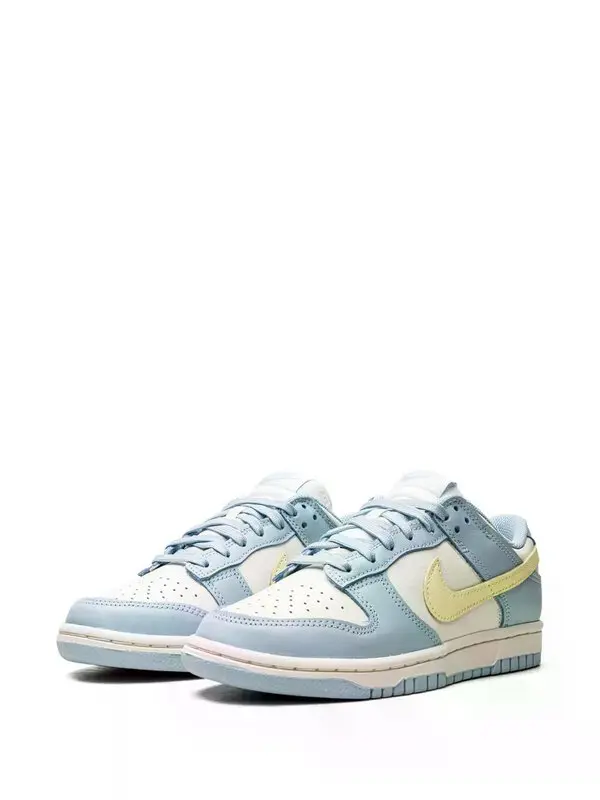 Nike Dunk Low Ocean Bliss Citron Tint Sneakers - Blue