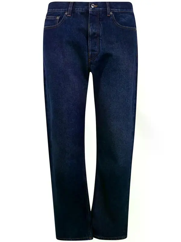Off-White Straight-leg Indigo Jeans - Blue