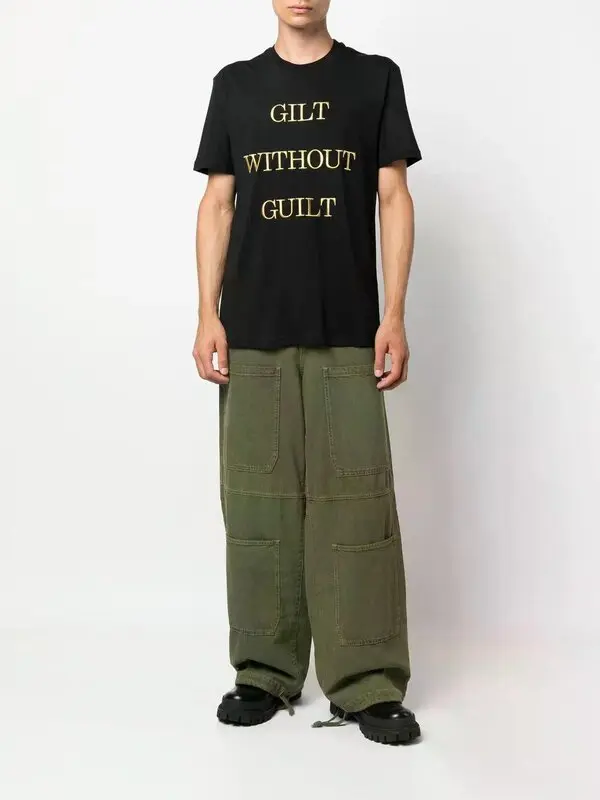 Moschino Slogan-print Short-sleeve T-shirt