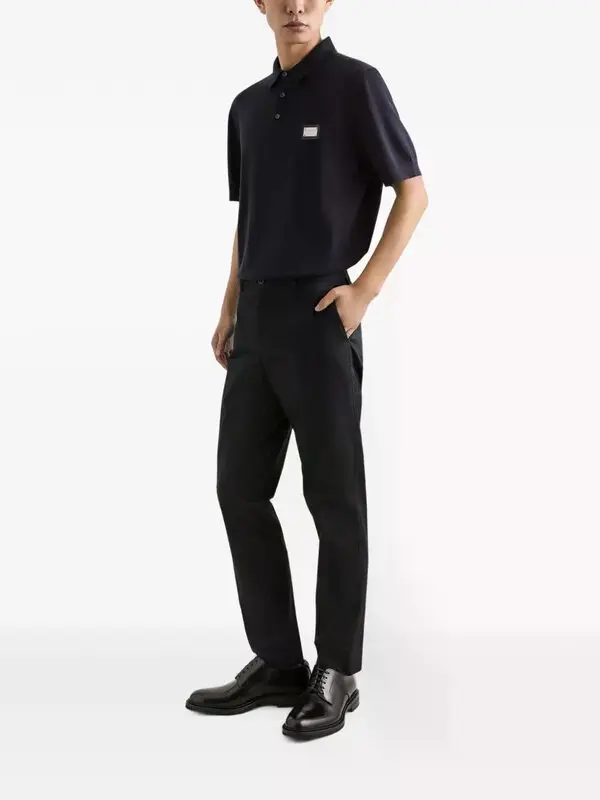 Dolce & Gabbana Wool Polo Shirt