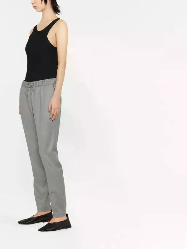 Fabiana Filippi Drawstring Tapered Leg Trousers