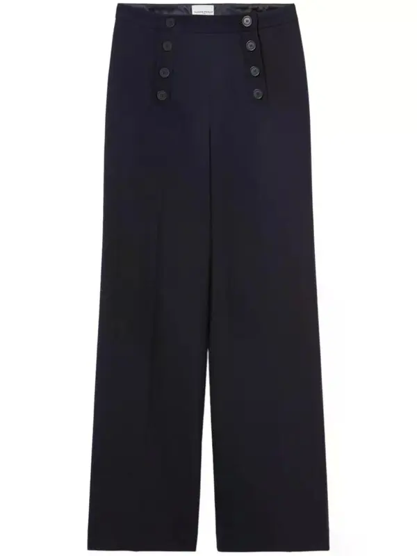 Claudie Pierlot Flared Sailor Trousers