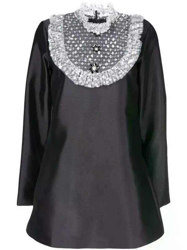 MACGRAW Tempo Long-sleeve Mini Dress