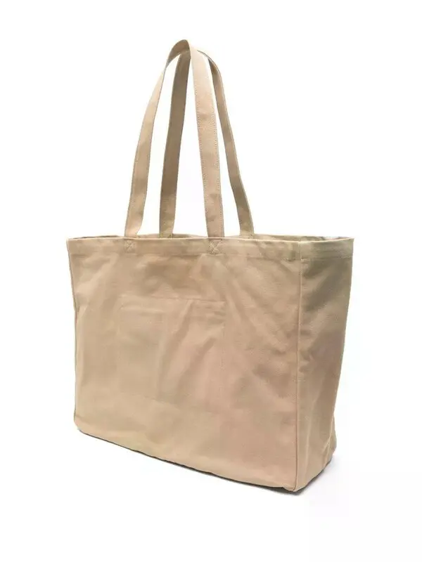 Polo Ralph Lauren Embroidered Logo Canvas Tote Bag