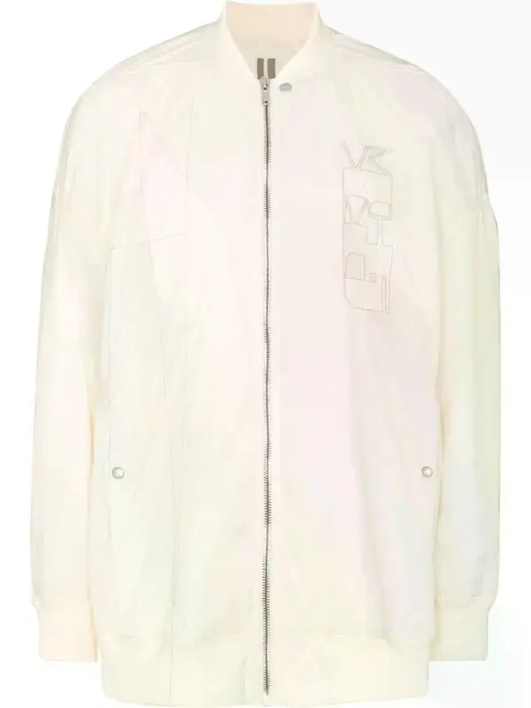 Rick Owens Embroidered Logo Bomber Jacket