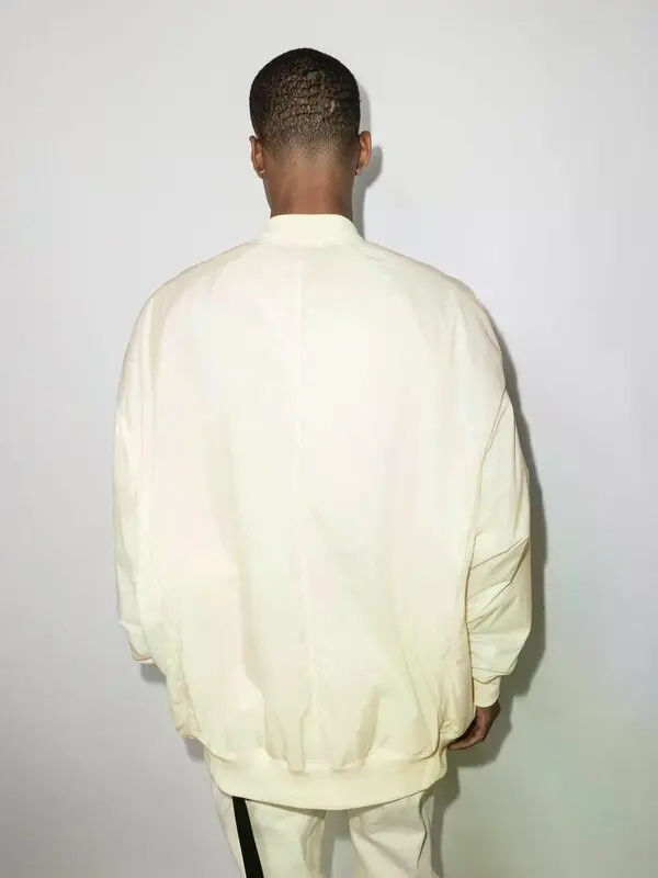 Rick Owens Embroidered Logo Bomber Jacket