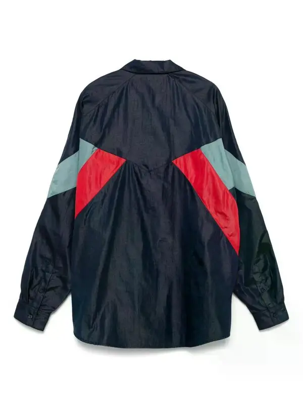 Martine Rose Embroidered Logo Shirt-style Track Jacket