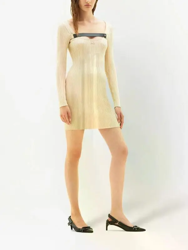 COURREGES Racer Mini Dress