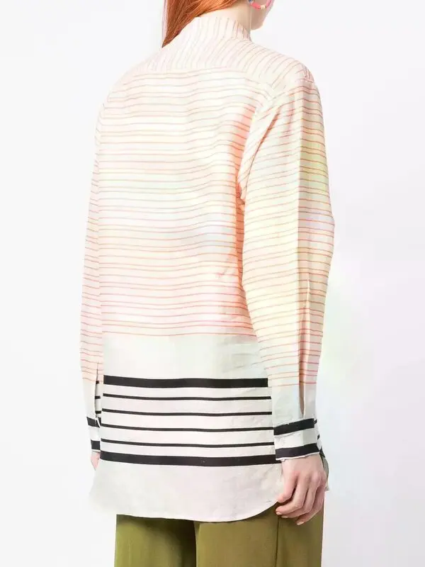 BAMBAH Aida Striped Linen Shirt