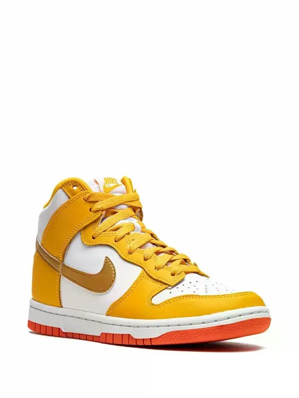 Nike Dunk High University Gold Sneakers - Yellow