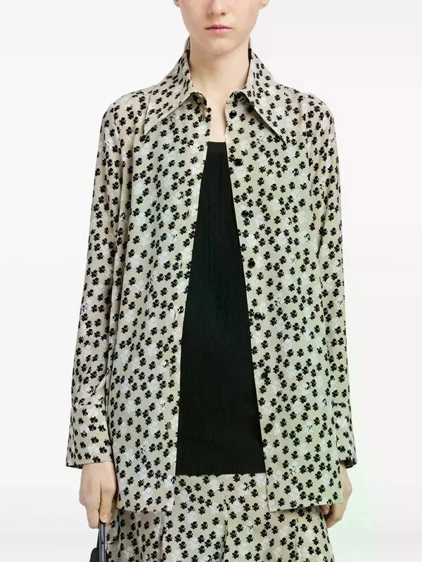 Proenza Schouler Emmeline Printed Shirt