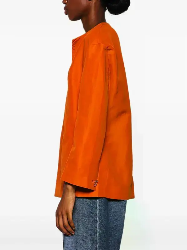 Givenchy Open-front Blouse